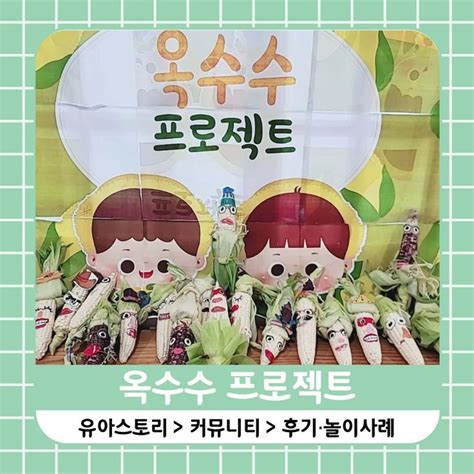 특색프로그램으로 옥수수 프로젝트는 어떠세요옥수수 프로젝트 놀이 후기와 옥수수로 할 수 있는 다양한 활동 가정과 연계 자료까지