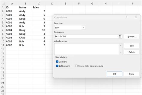 Excel How To Combine Rows With Same ID