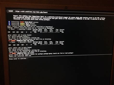 [script] archlinux ultimate install script page 11 programming
