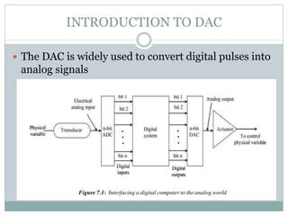 DAC And Sensor Interfacing With PIC PPTX Cameras And Camcorders Consumer Electronics