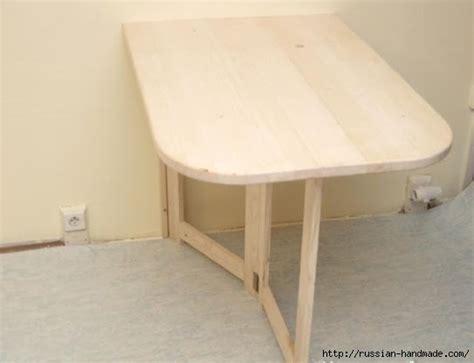 Складной столик для маленькой кухни. Своими руками - Russian-Handmade.com