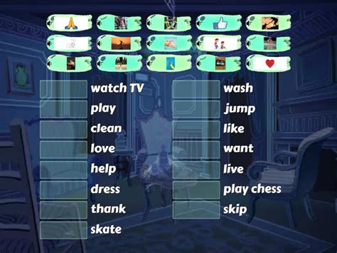 Верещагина 3 L15 глаголы - Match up