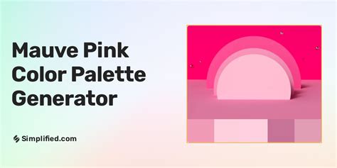 Mauve Pink Color Palette Design Tool For Creatives