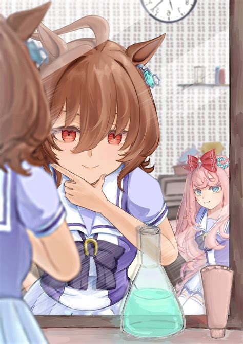 Ac Yddd Agnes Digital Umamusume Agnes Tachyon Umamusume Umamusume Highres 2girls Blue