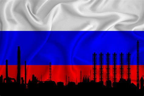 산업 3d 일러스트 러시아 국기 로고를위한 공간 배경 화학 공장 오일 정제 가스 에너지 아이콘의 실루엣 중공업 0명에 대한 스톡 벡터 아트 및 기타 이미지 Istock