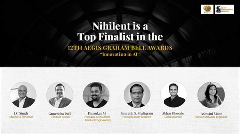 Nihilent On Linkedin Awardsforexcellence Innovations Recognitions Ai Team