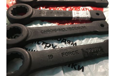 Силовой накидной ключ 19мм FORCE 79319 - выгодная цена, отзывы ...