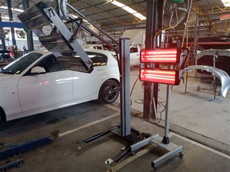 ไฟอบอินฟาเรท อินฟาเรท แผงอบอินฟาเรด แบบ 2 โคม 3 โคม Sg Infrared สำหรับอู่ทำสี ร้านเคลือบสี มี