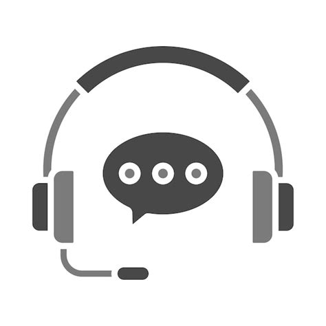 콜 센터 아이콘 프리미엄 벡터