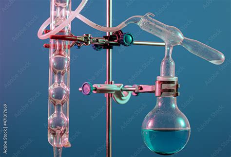 Laboratory Device For Distillation Of Volatile Liquid Fractions Stock