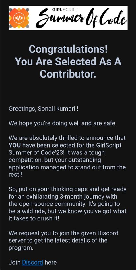 Sonali Kumari On Linkedin Gssoc2023 Opensource Opportunity Project