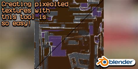 Gh Pixelizer V 1 2 2 Blender Pixelization Tool By Ghostwdfr