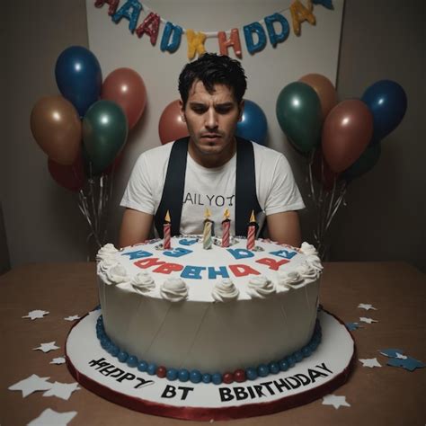 Premium Photo Bored Man In A Party