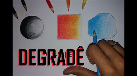Como Desenhar Aula 31degradê Youtube