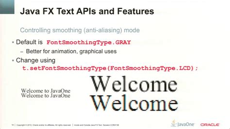 The Ins And Outs Of Text For Javafx The Graphic Details Youtube