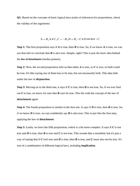 Math Assignment Unit 5 Pdf Mathematics Mathematical Logic