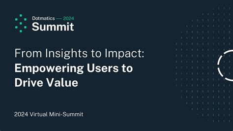 Dotmatics Mini Summit From Insights To Impact