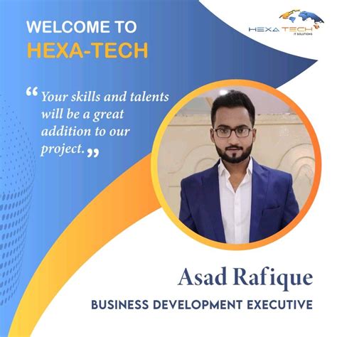 Asad Rafique On Linkedin Tech Businessdevelopmentexecutive Hexatech Hexatechitsolution 26