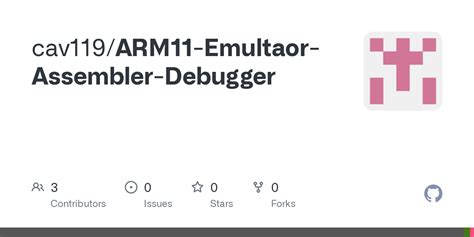 Github Cav119arm11 Emultaor Assembler Debugger