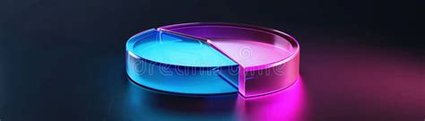 3d Render Icon 3d Pie Chart Rotating And Morphing Representing Business Growth Icon 3d Style