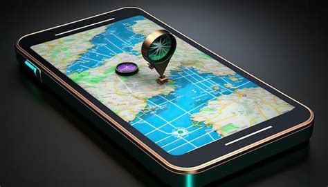 Premium Photo Smartphonegps Navigation Stay Connected With Techdriven