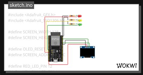 Semáforoesp32 Wokwi Esp32 Stm32 Arduino Simulator