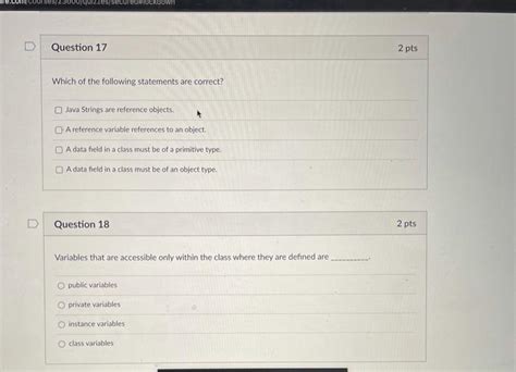 solved com cour edilockdown question 17 2 pts which of the