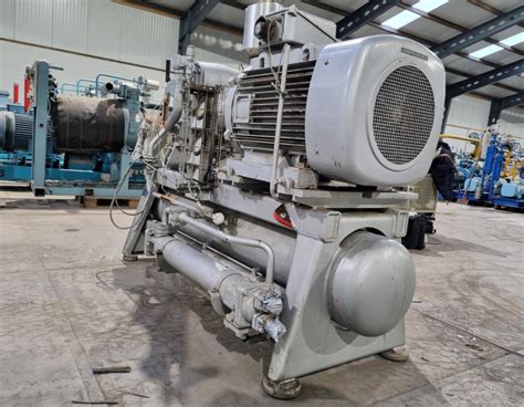 Used Sabroe Sab 128 Hf Screw Compressor Freon Hos Bv