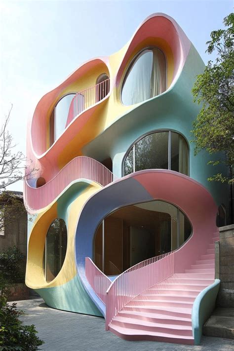 50 Vibrant Color Architecture Designs That Pop