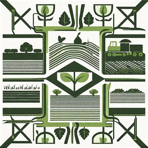 Premium Ai Image Sustainable Agriculture Practices