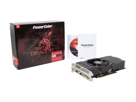 PowerColor RED DRAGON Radeon RX 550 Video Card AXRX 550 2GBD5-DH/OC ...