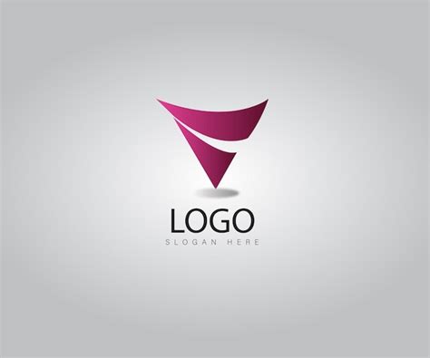 Logo Simples Para Empresa Vetor Premium