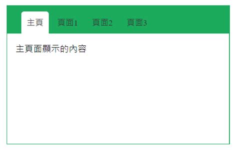 純 css 製作 html 頁籤切換 的效果與實例 薯薯推薦