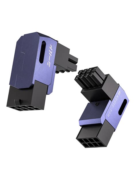 Amazon Com EZDIY FAB Shield Series Pin PCIe GPU Power Adapter Degree Angled Connector