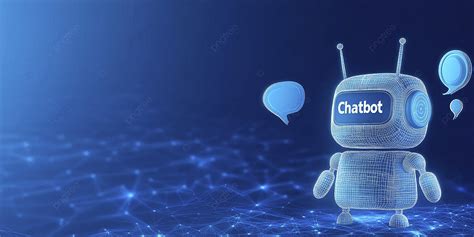 Abstract Low Poly Style Of Artificial Intelligence Chatbot Robot With
