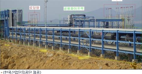 여수산단 원료 관로 파이프 랙 설치 호평