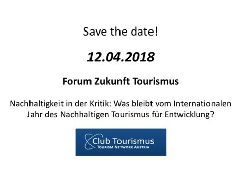 12 04 2018 Save the date destination development Internationales Institut für