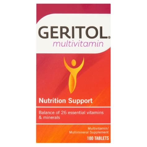 Geritol Complete Tablets 100 Tablets Wholesale Supplier 🛍️ Geritol Otc