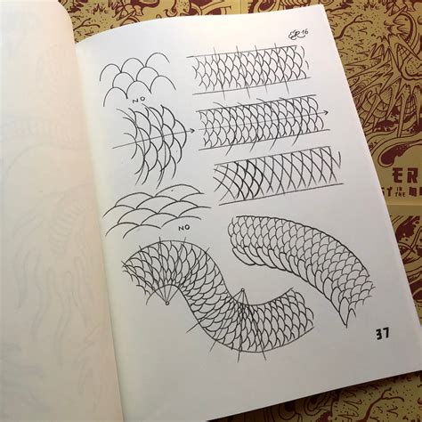 How To Draw Dragon Scales Easy