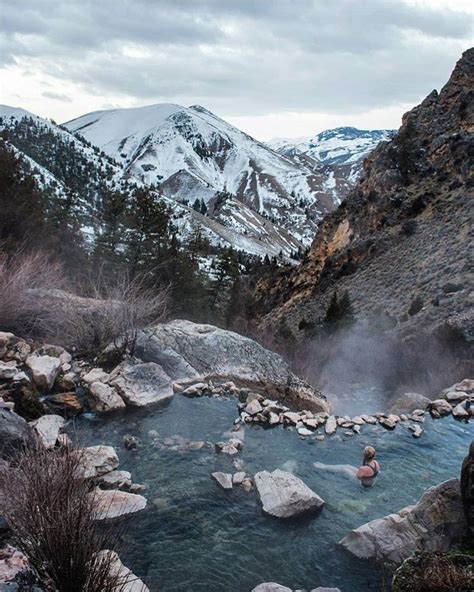 Hot Springs In Idaho Tourist Adventure Travel Tourist Attraction