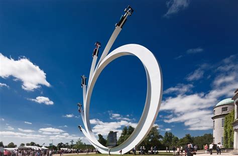 Gerry Judahs 2017 Goodwood Sculpture Nods To Bernie Ecclestone