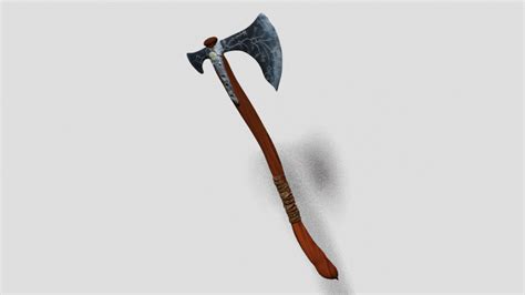 Hacha De Leviatán Modelo 3d Gratis Blend Obj Fbx 3ds Free3d