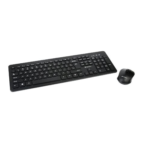 Verbatim Wireless Keyboard And Mouse Combo Set 2 4ghz Computers And Tech Parts And Accessories
