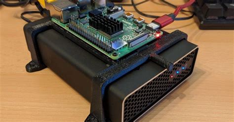 Rasperry Pi 4 Nas Mount By Mr Poeschl Download Free Stl Model