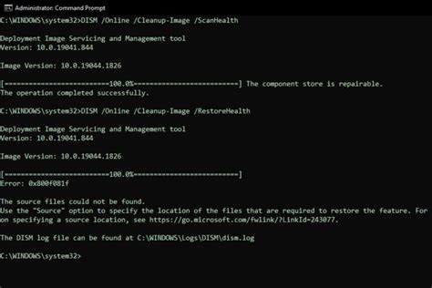 solved dism online cleanup image restorehealth is stuck