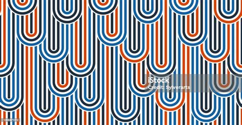 트위스트 라인 벡터 추상 기하학적 패턴 스트라이프 직조 광학 미로 웹 네트워크와 선형 원활한 배경 검안에 대한 스톡 벡터 아트