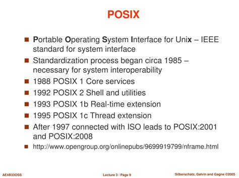 Ppt Lecture 3 System Calls And Api Standards Powerpoint Presentation