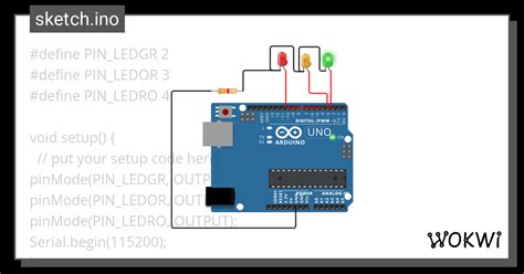 Verkeerslichtversion2 Copy Wokwi Esp32 Stm32 Arduino Simulator