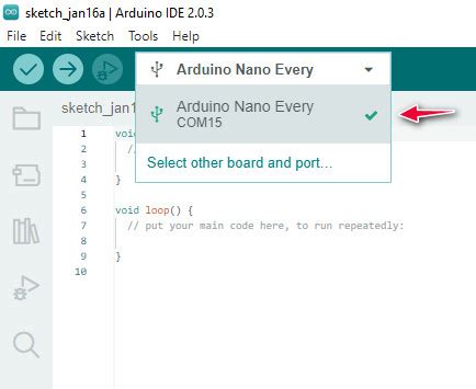 معرفی برد آردوینو Arduino Nano Every با تراشه Atmgea4809 دیجی اسپارک