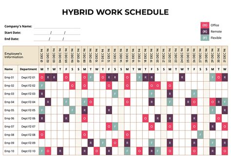 How To Create A Rotating Schedule In Excel 8 Steps With Templates